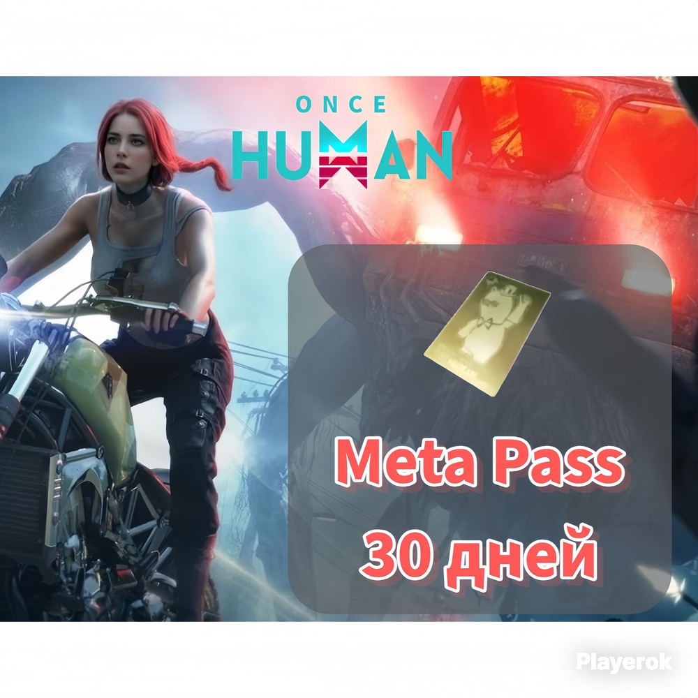 Купить 🚀Meta Pass 30 Days🚀ПО ID🚀БЫСТРО И БЕЗОПАСНО Once Human за 599 ...