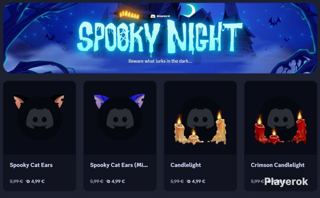 Купить [🌀SPOOKY NIGHT🌀] УКРАШЕНИЕ АВАТАРА | ПРОФИЛЯ + [🎁 NITRO FULL 🎁 ...