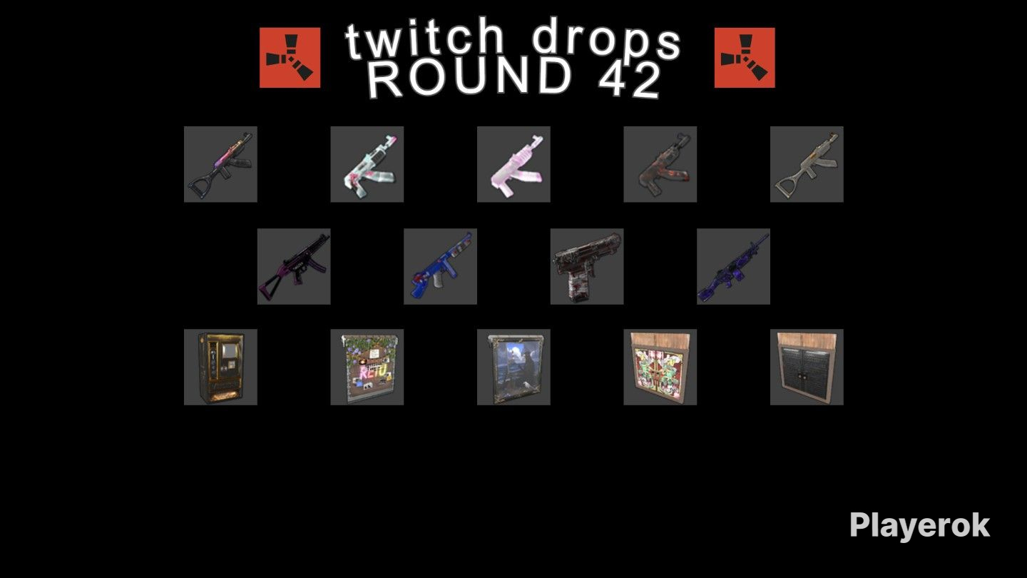 Купить 🟡 42 ROUND / РАУНД 🟡 14 СКИНОВ Rust за 90 ₽ - Twitch Drops Rust