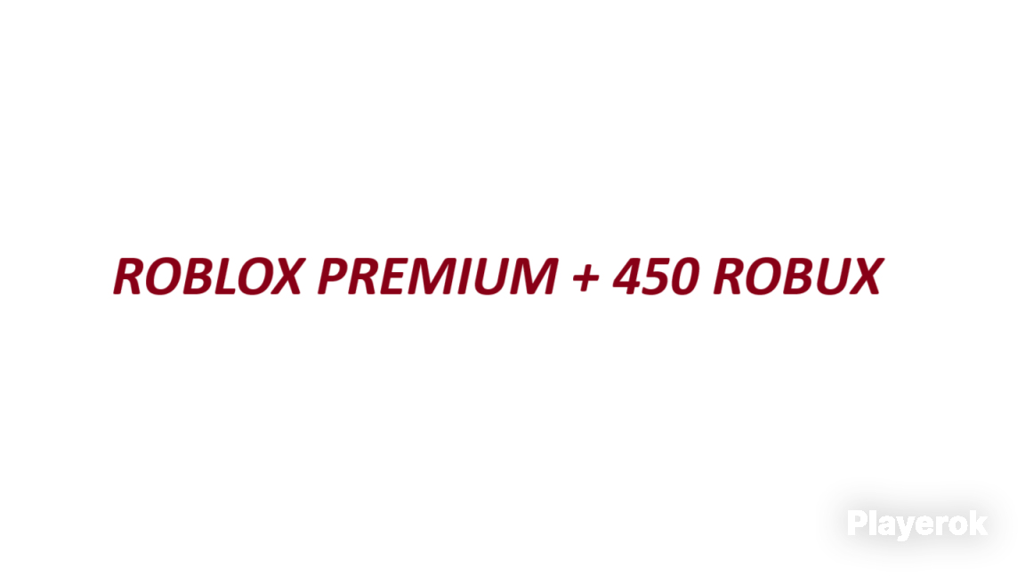 Купить Roblox Premium + 450 Robux 💵 Быстрое выполнение 🧮 Безопасно 🚨 ...
