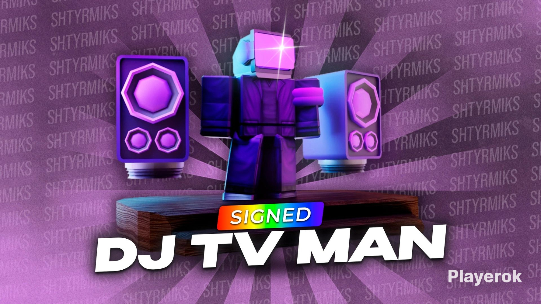 Купить 🌈SIGN🌈DJ TV MAN 👈 ЛУЧШАЯ ЦЕНА Roblox за 2 619 ₽ - Предметы Roblox