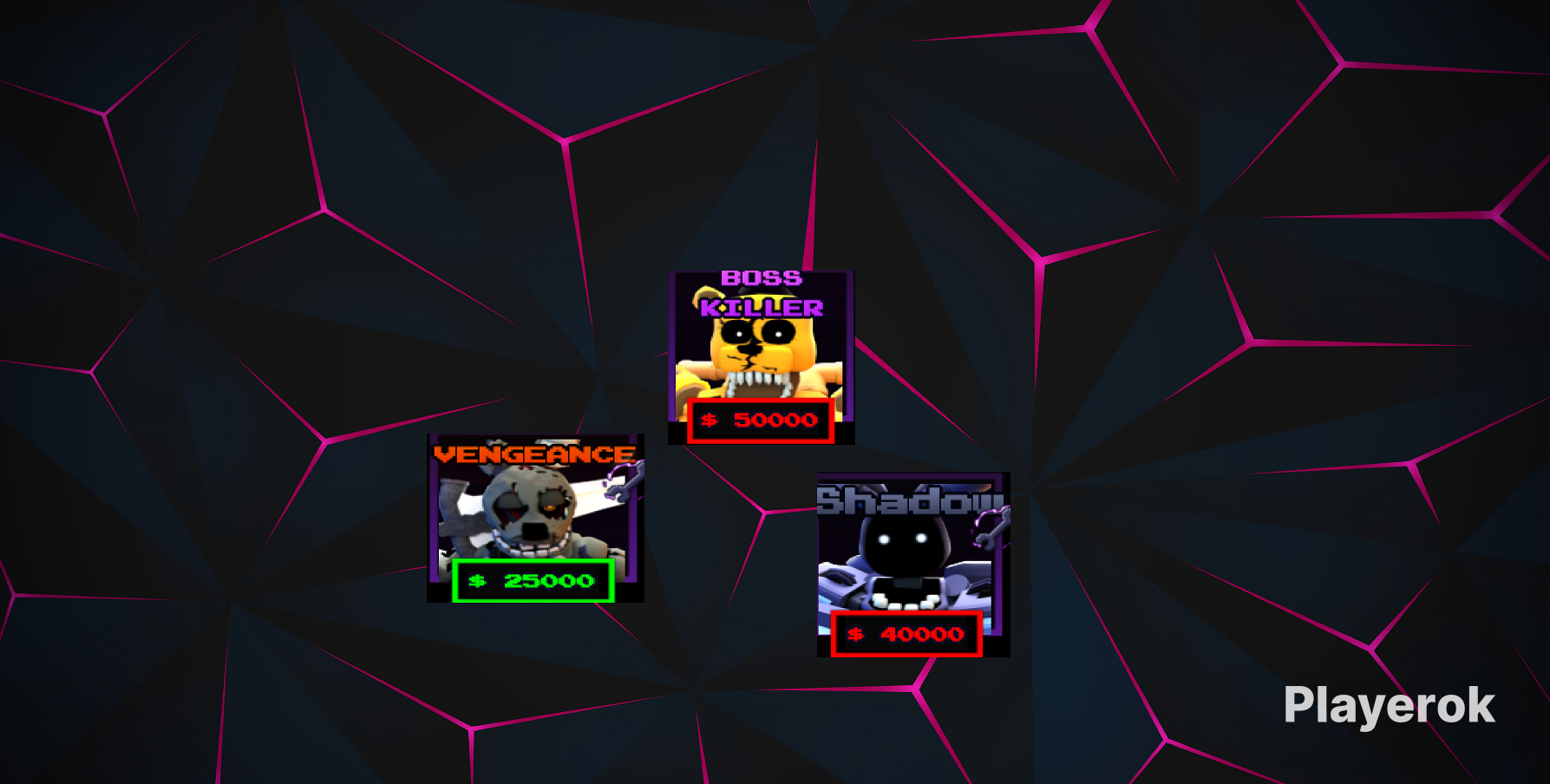 Купить Pack 3 Units Juggernaut Bonnie,Goliath Endo Freddy and Stonetrap ...