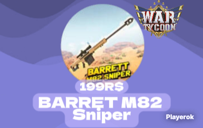 Купить |🚀BARRETT M82 SNIPER🚀| WAR TYCOON ROBLOX Roblox за 219 ...