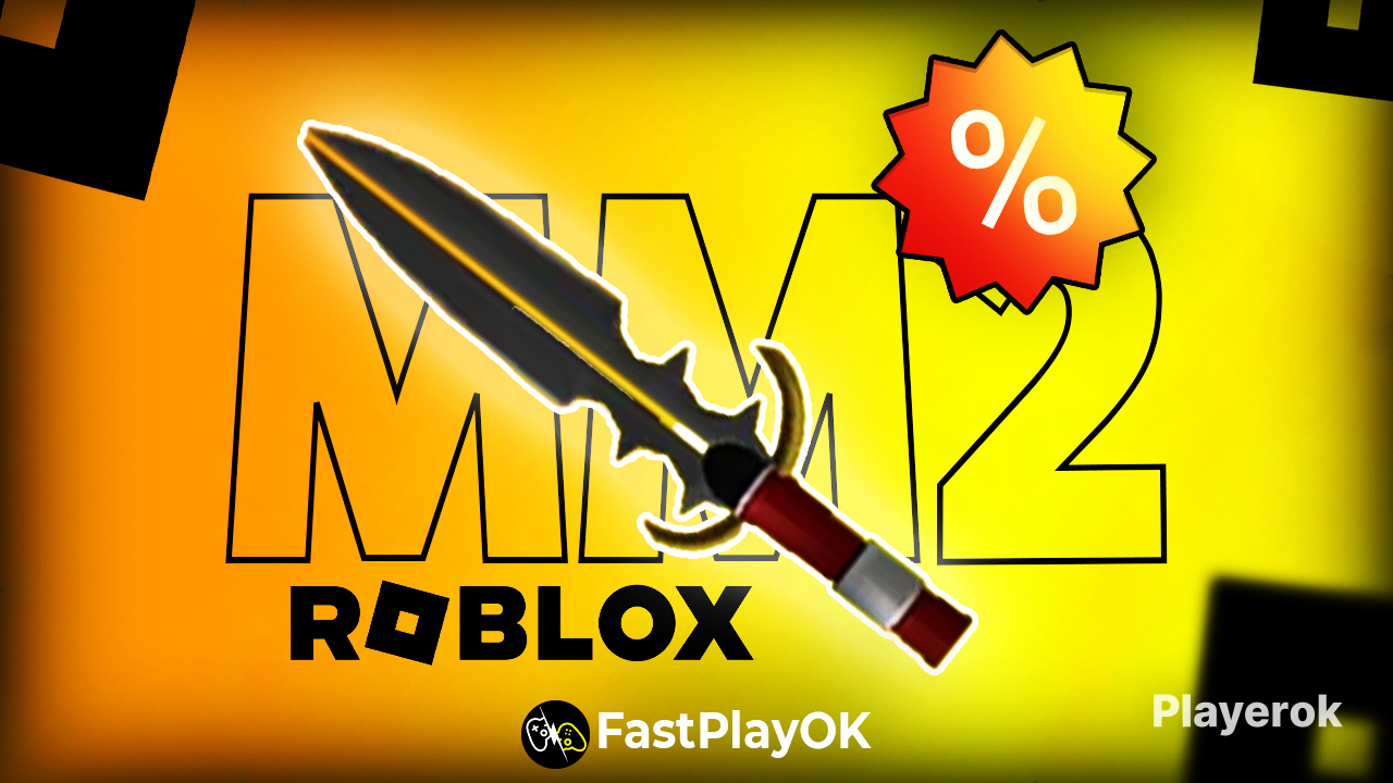 Купить 🎁MM2 годли нож Splitter | Murder Mystery 2🎁 Roblox за 265 ...