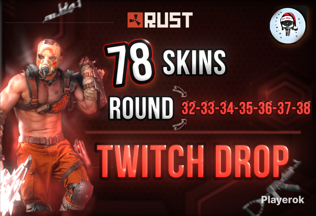 Купить 8 в 1 MEGA BIG 31+32+33+34 +35+36+37+38 ROUNDs 78+ УНИКАЛЬНЫХ СКИНОВ Rust за 100 ...