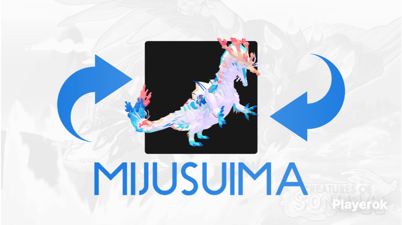 Купить 💙MIJUSIMA (ВИД) | CREATURES OF SONARIA💙 Roblox за 499 ...