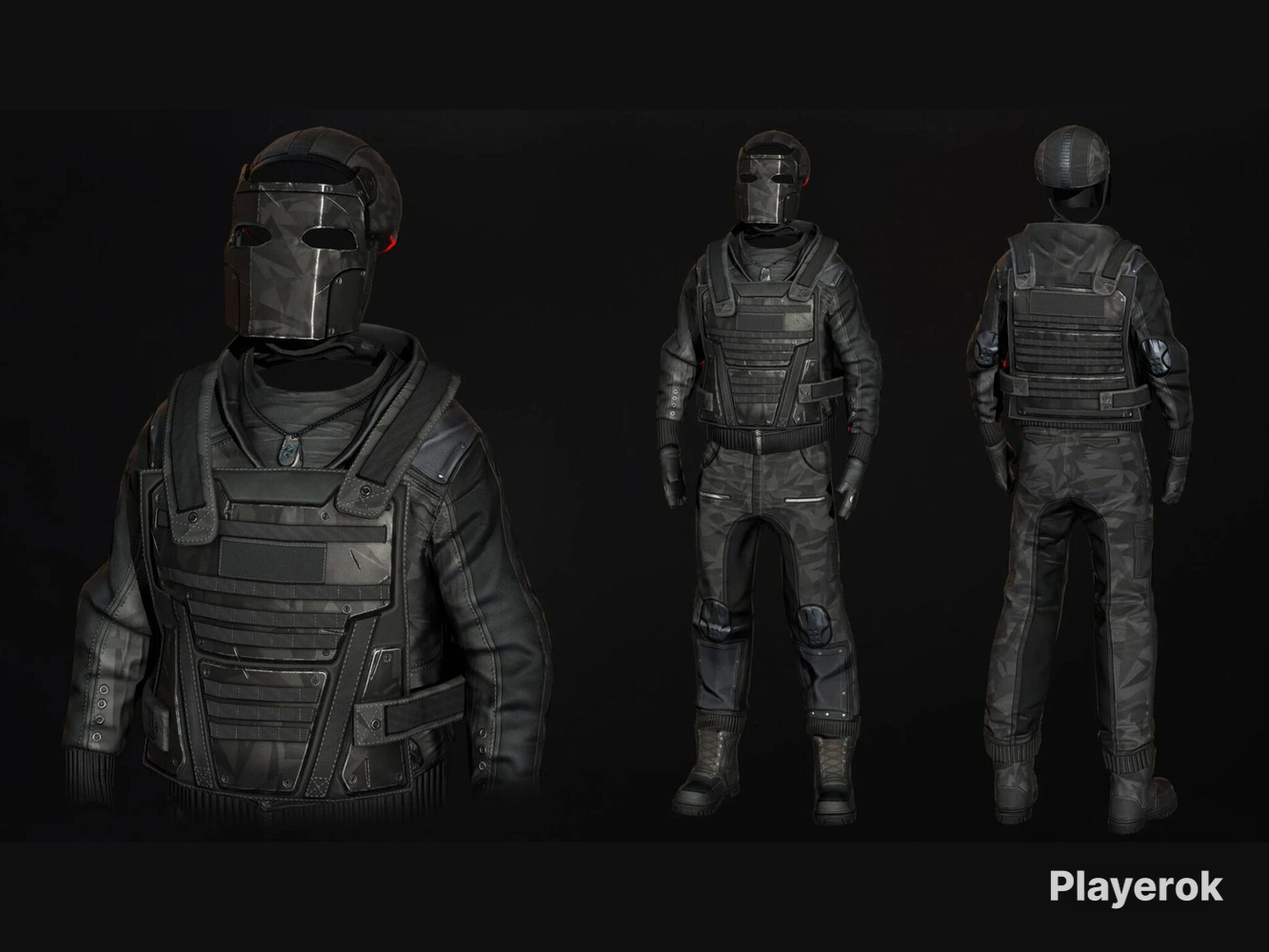 Купить 🖤Blackout set🖤 Rust за 1 500 ₽ - Скины Rust