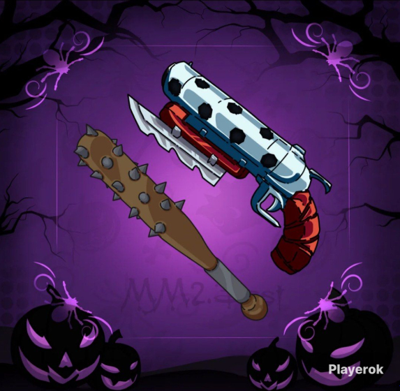 Купить BAT AND MAKESHIFT MM2 + ПОДАРОК Roblox за 500 ₽ - Предметы Roblox