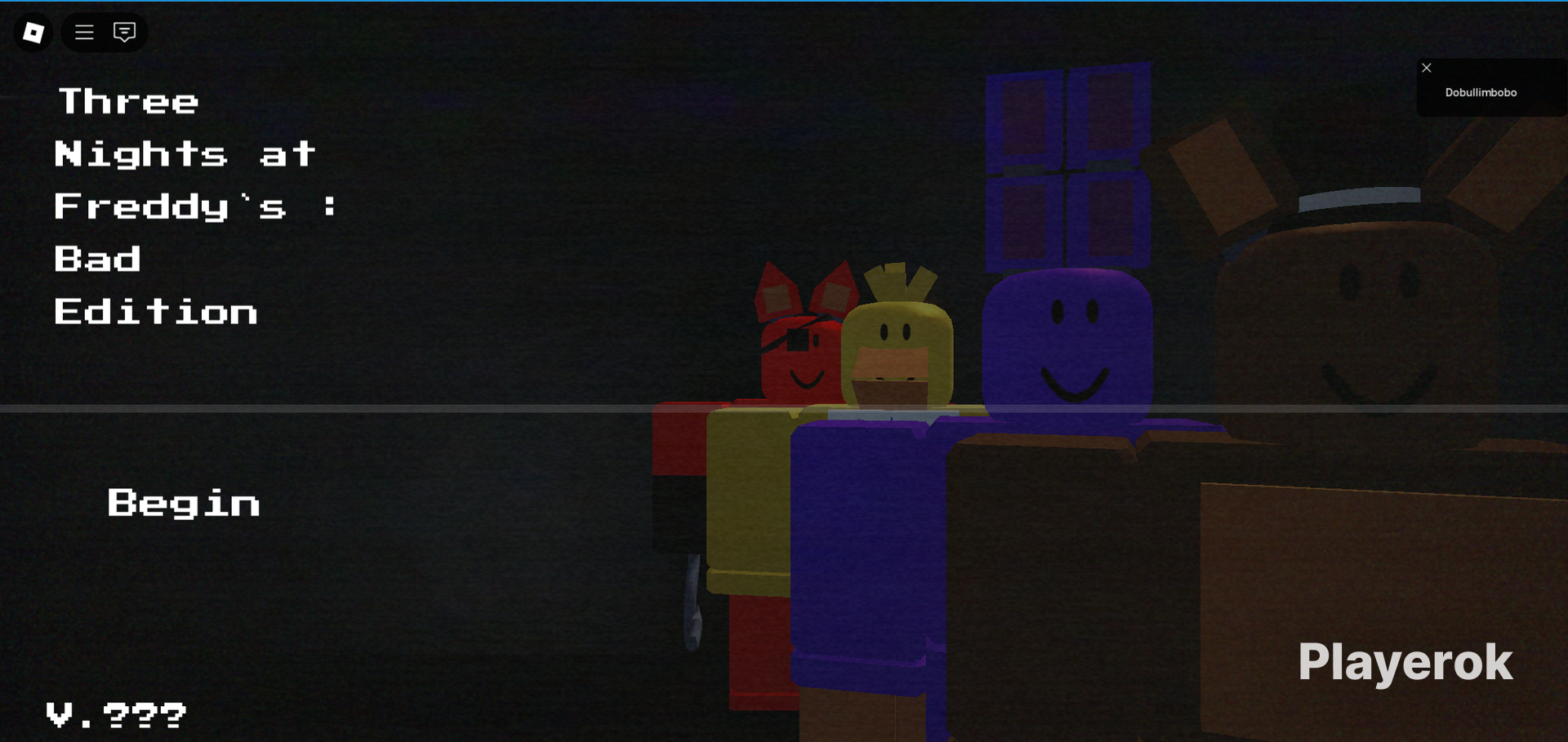 Купить Three night at freddy bad edition готовая игра Roblox за 100 ...