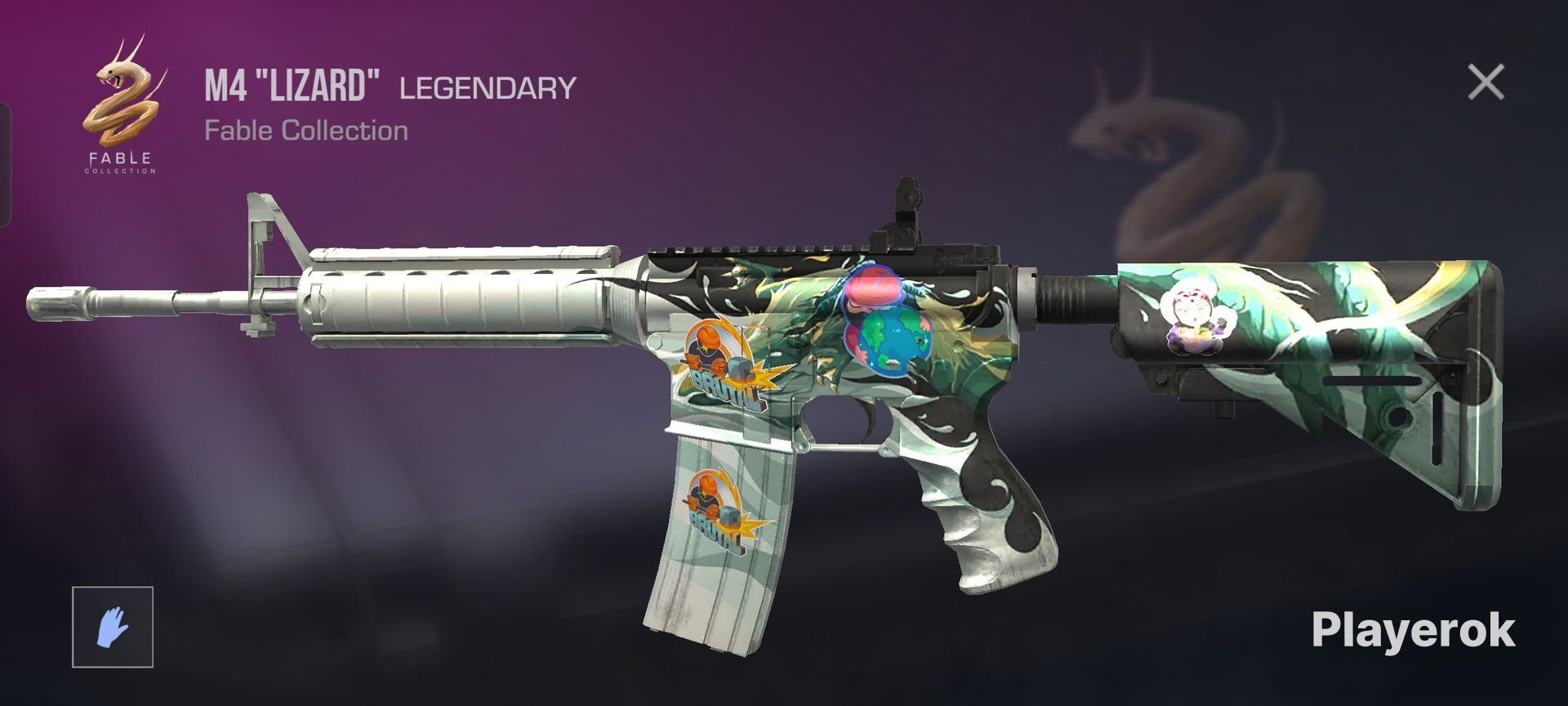 Купить 😃Крутой M4 Lizard с 4 наклейками.😃 Standoff 2 за 112 ₽ - Скины ...