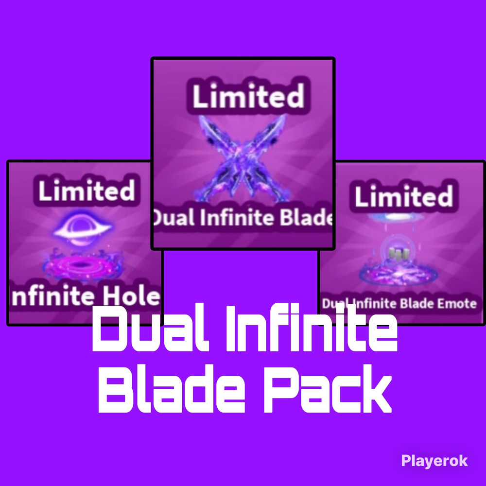 Купить 💜💫Dual Infinite Blade Set💫💜 Roblox за 229 ₽ - Предметы Roblox