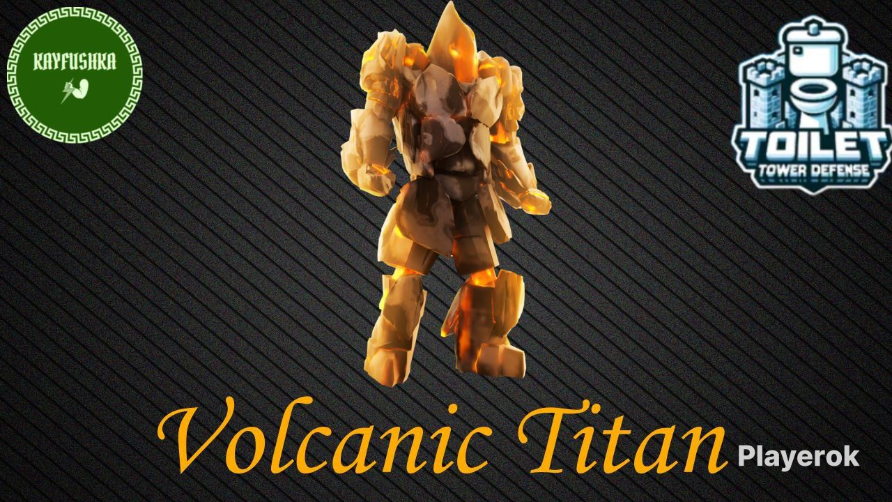 Купить 🟠VOLCANIC TITAN🟠+🎁 Roblox за 100 ₽ - Предметы Roblox